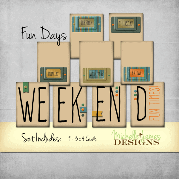 Fun Days Freebie Kit - Michelle James Designs