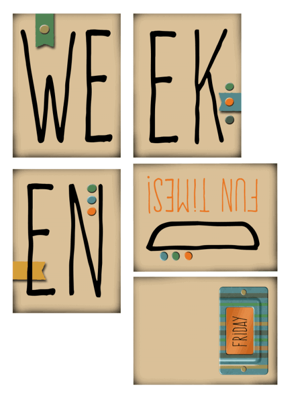 Fun Days Freebie Kit - Michelle James Designs