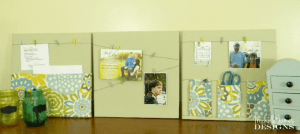 DIY Office Memo Boards - Michelle James Designs