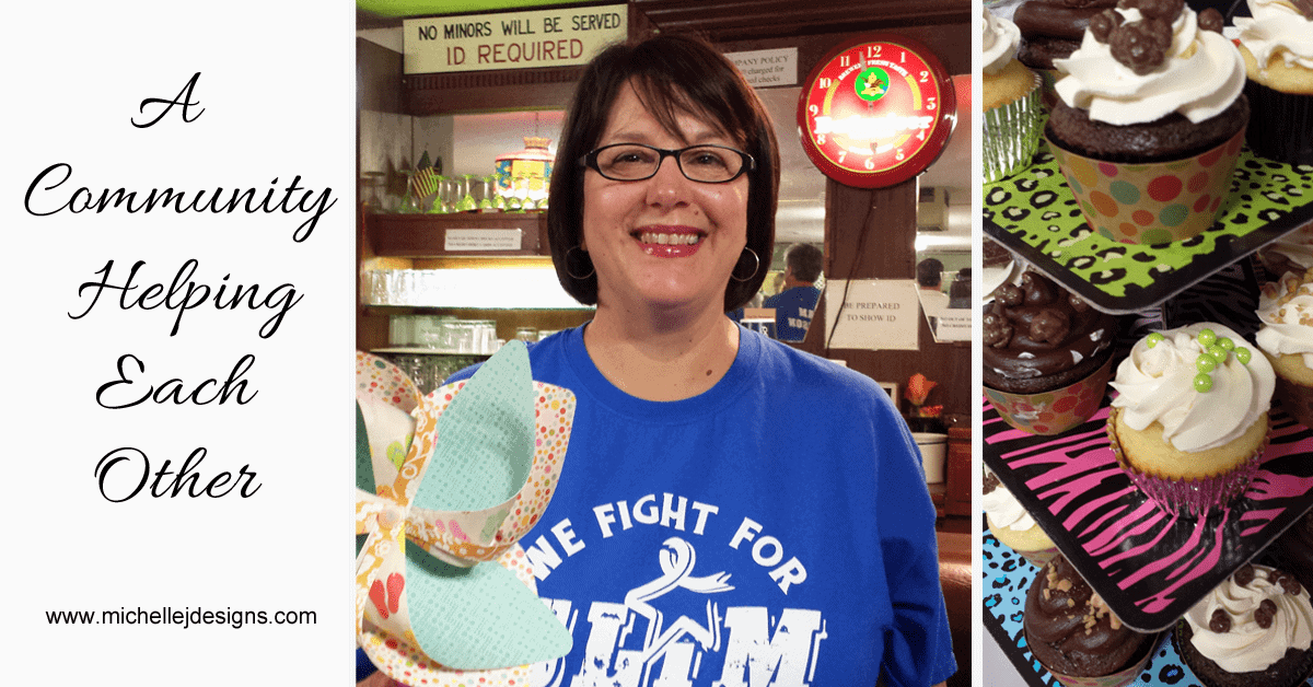 A Community Helping Each Other - Michelle James Designs