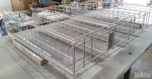 Create a paint storage shelf you can display proudly in your home.