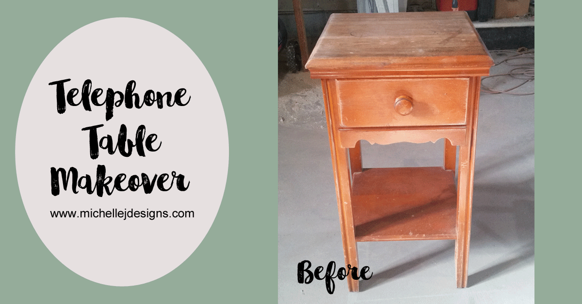 Nothing But The Best For This Tired Telephone Table