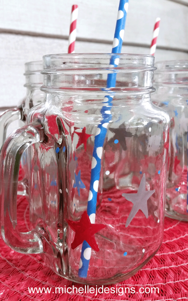 How To Make Boring Drink Ware Into Patriotic Glasses For Summer