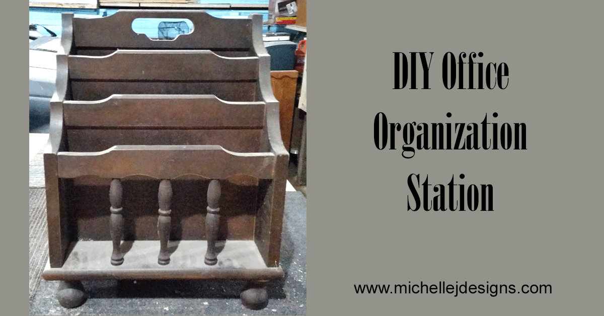 DIY Office Organization Station To Use On The Move