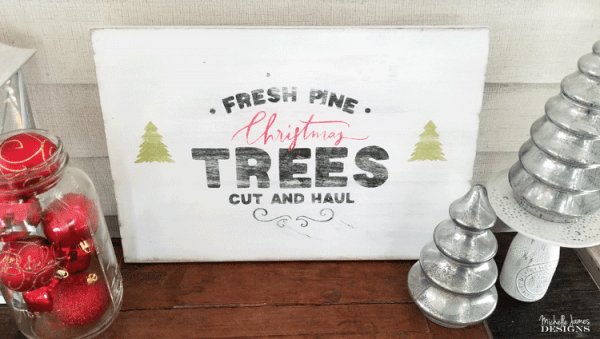 Creating A Rustic Farmhouse Christmas Sign For Your Home