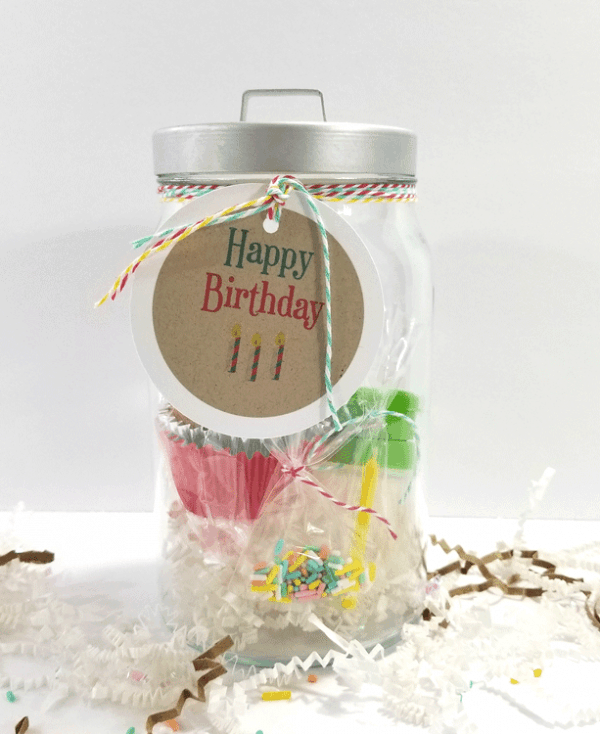 How To Create The Most Fun Birthday Gift In A Jar