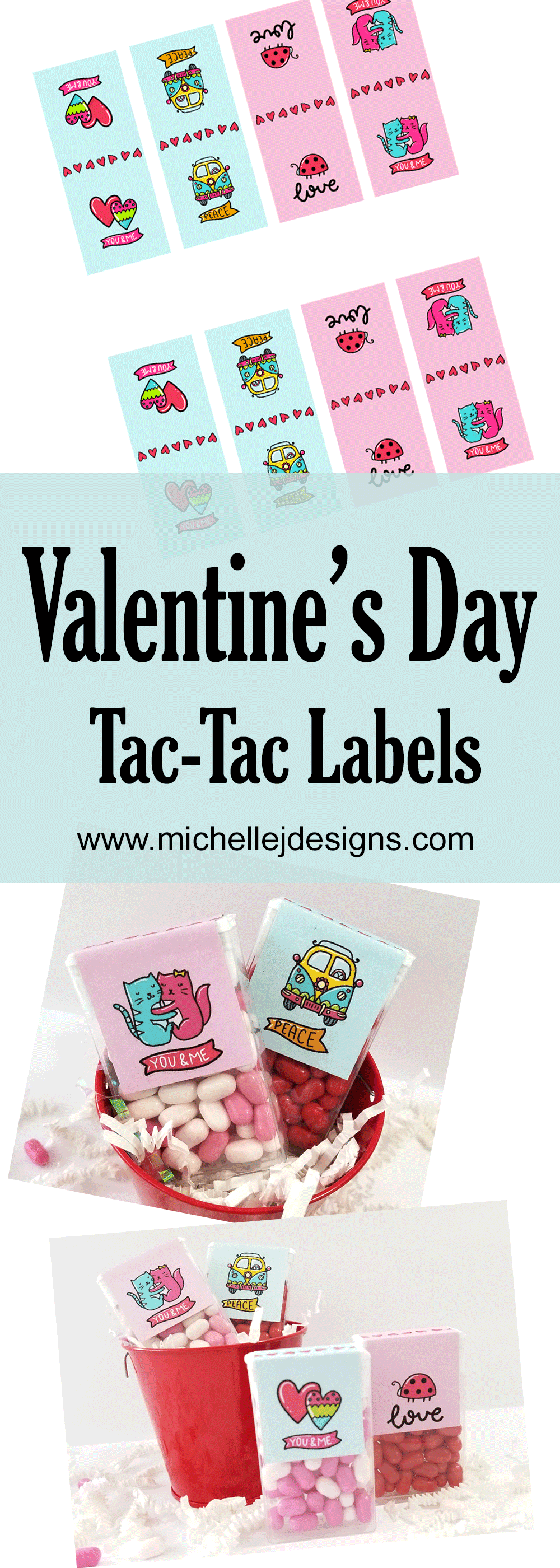 Printable Tic Tac Labels In Several Fun Themes To Choose From