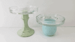 How To Create Your Own Glass Cupcake Stands!!