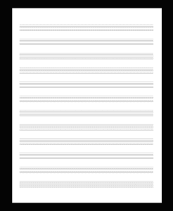 Music Notebooks - Michelle James Designs