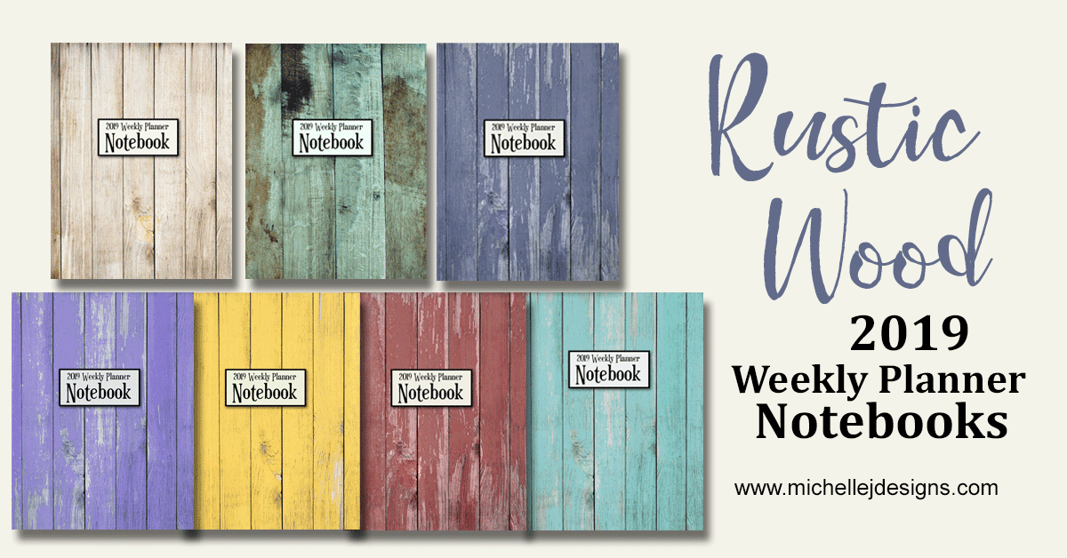 The Best Weekly Planner Notebooks - Michelle James Designs
