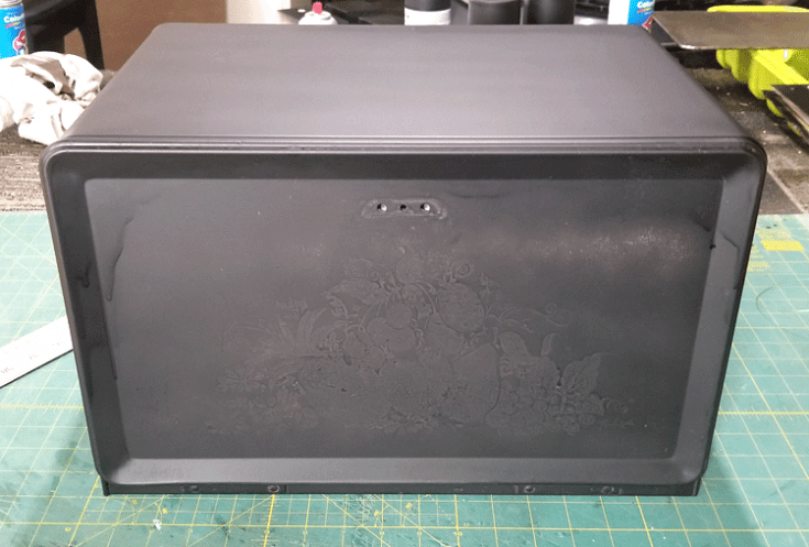 How To Restore A Vintage Metal Bread Box - Michelle James Designs