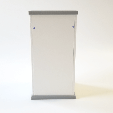 Mini DIY Dr. Who Tardis Model - Michelle James Designs