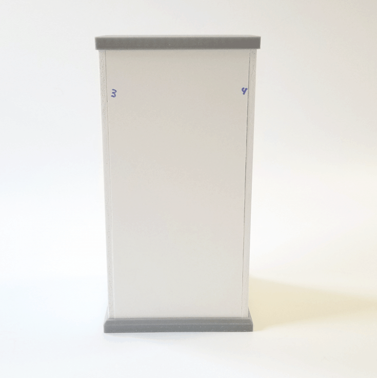 Mini DIY Dr. Who Tardis Model - Michelle James Designs