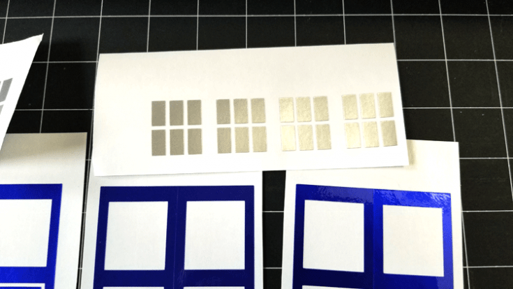 Mini DIY Dr. Who Tardis Model - Michelle James Designs