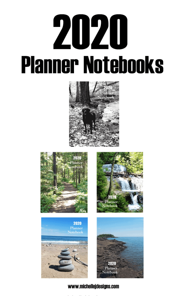 2020 Weekly And Monthly Planners - Michelle James Designs