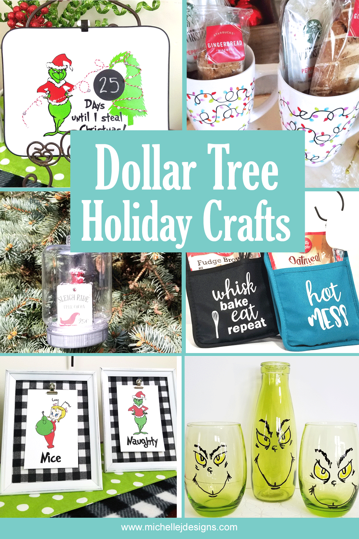 Dollar Tree Crafts and Gift Ideas - Michelle James Designs