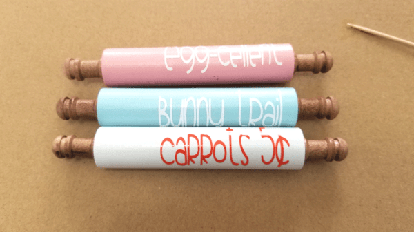 DIY Mini Wood Rolling Pins - Michelle James Designs