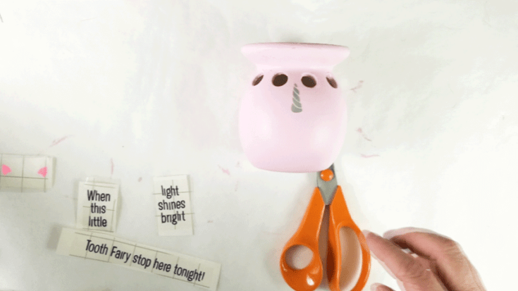 Tooth Fairy Luminary DIY - Michelle James Designs