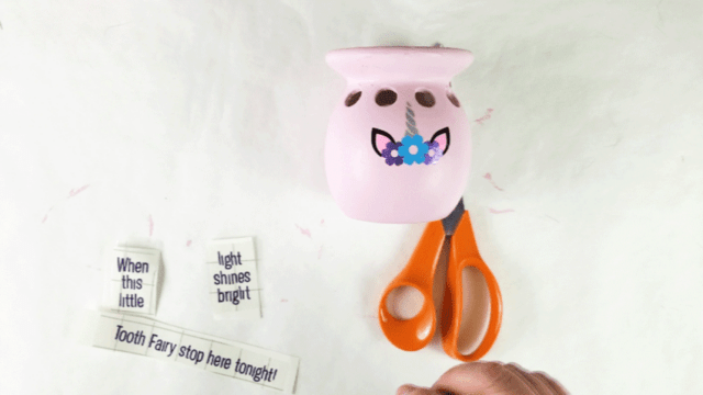 Tooth Fairy Luminary DIY - Michelle James Designs