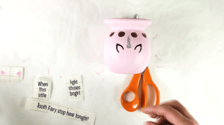 Tooth Fairy Luminary DIY - Michelle James Designs