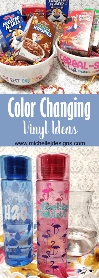 Awesome Color Changing Vinyl Ideas | Michelle James Designs