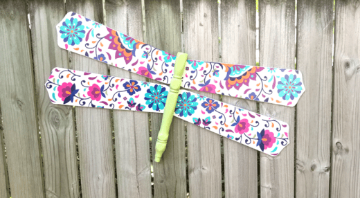 Dragonfly DIY Wood Craft | Michelle James Designs