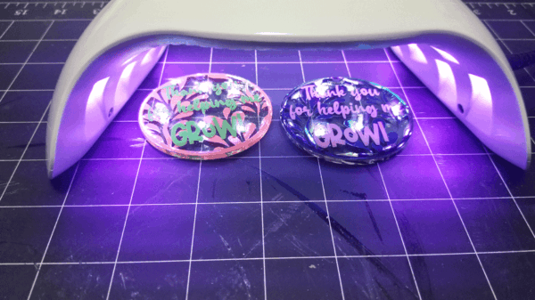 DIY Keychains Using UV Resin | Michelle James Designs