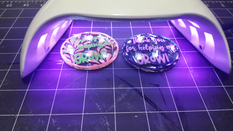 DIY Keychains Using UV Resin | Michelle James Designs