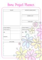Printable Home Management Binder - Michelle James Designs