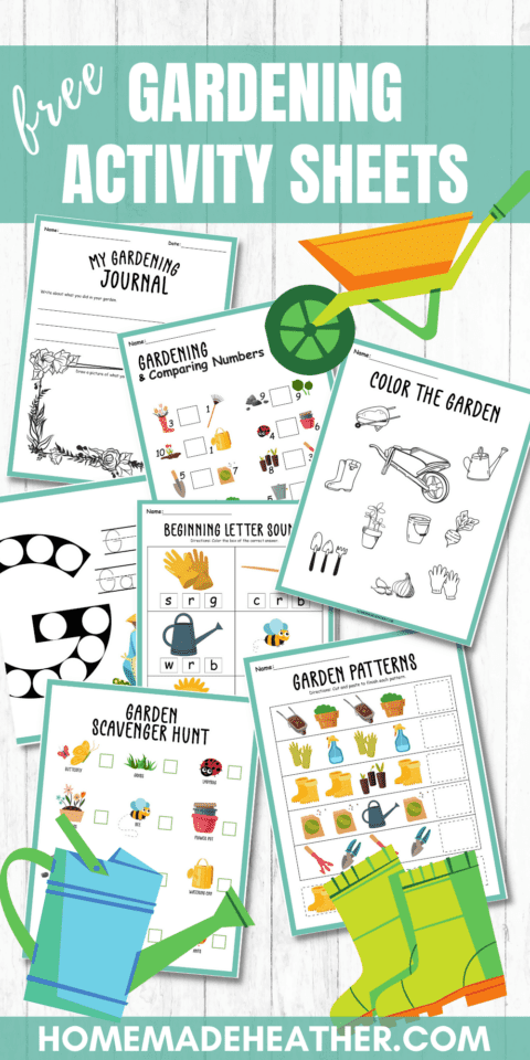 17 Beautiful Gardening Printables, Helpful Charts and Guides