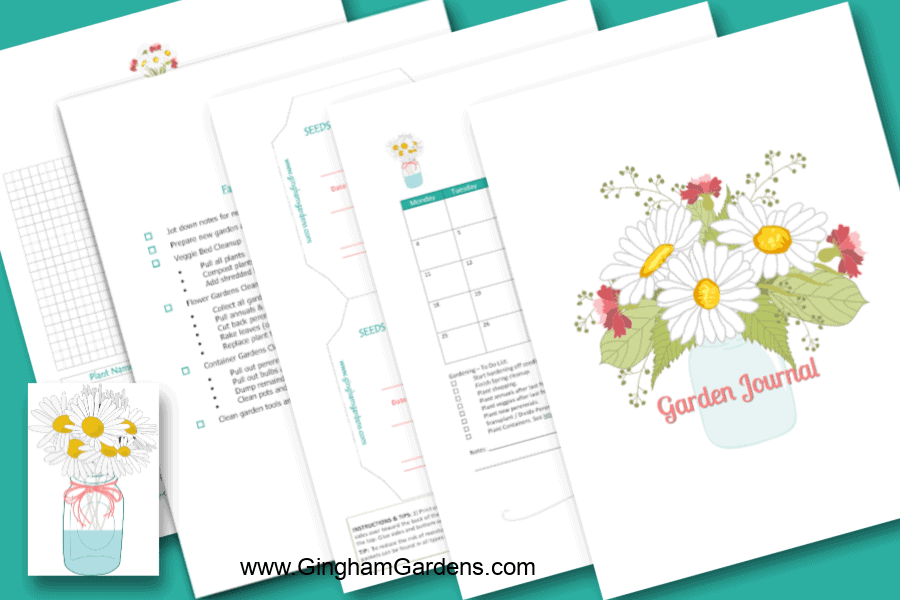 17 Beautiful Gardening Printables, Helpful Charts and Guides