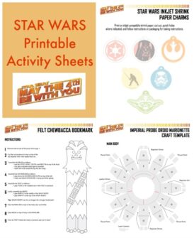 20+ Star Wars Day Printables - Michelle James Designs
