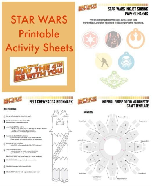 20+ Star Wars Day Printables - Michelle James Designs