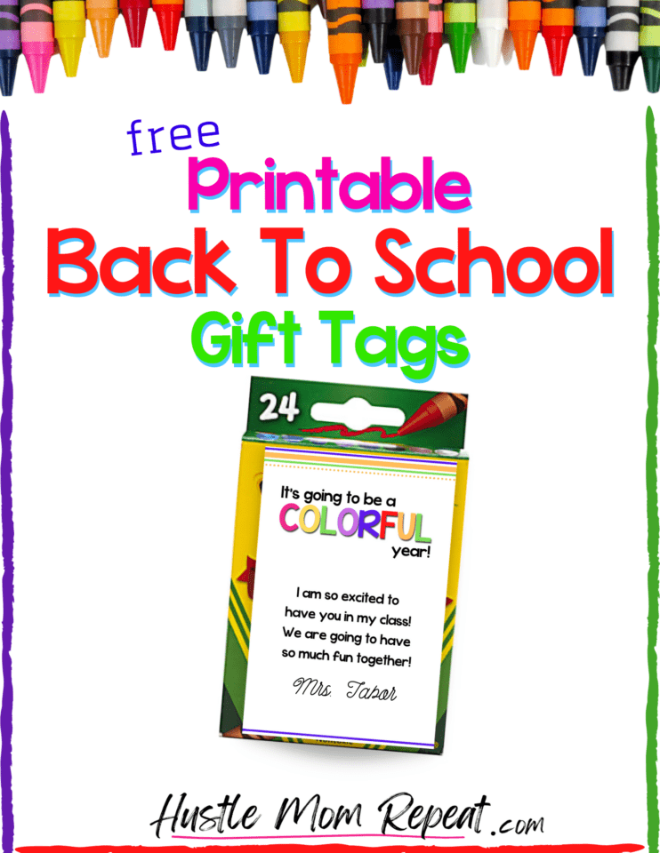 Back to School Printables - Michelle James Designs