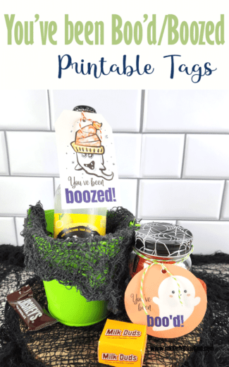 You've Been Boo'd Halloween Printable Tags - Michelle James Designs
