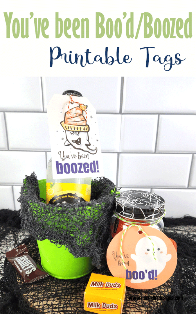 You've Been Boo'd Halloween Printable Tags - Michelle James Designs