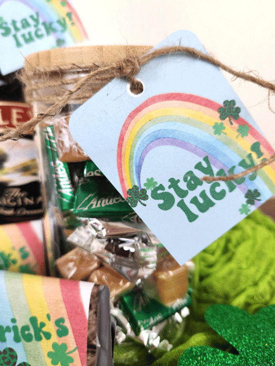St Patrick's Day Candy Wrapper printable - Michelle James Designs