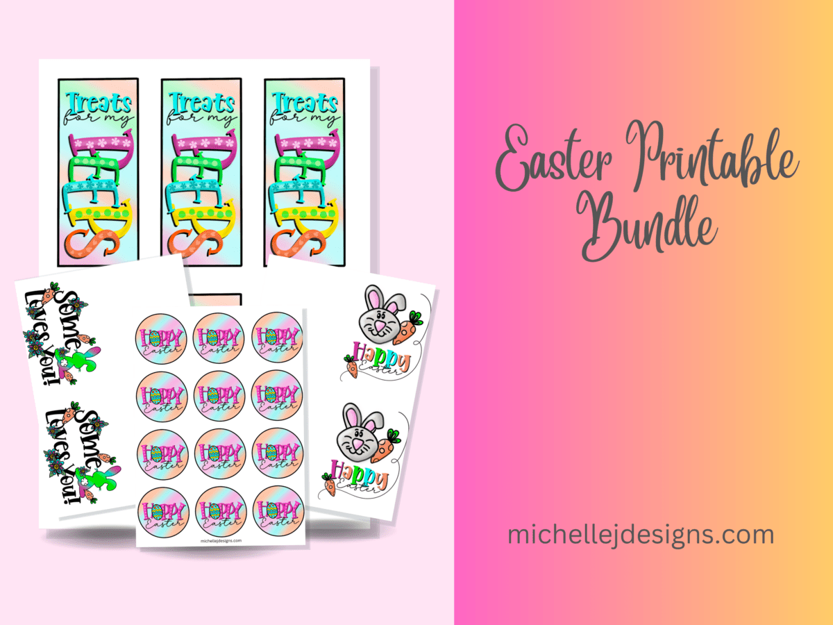Easter Printable Bundle - Michelle James Designs